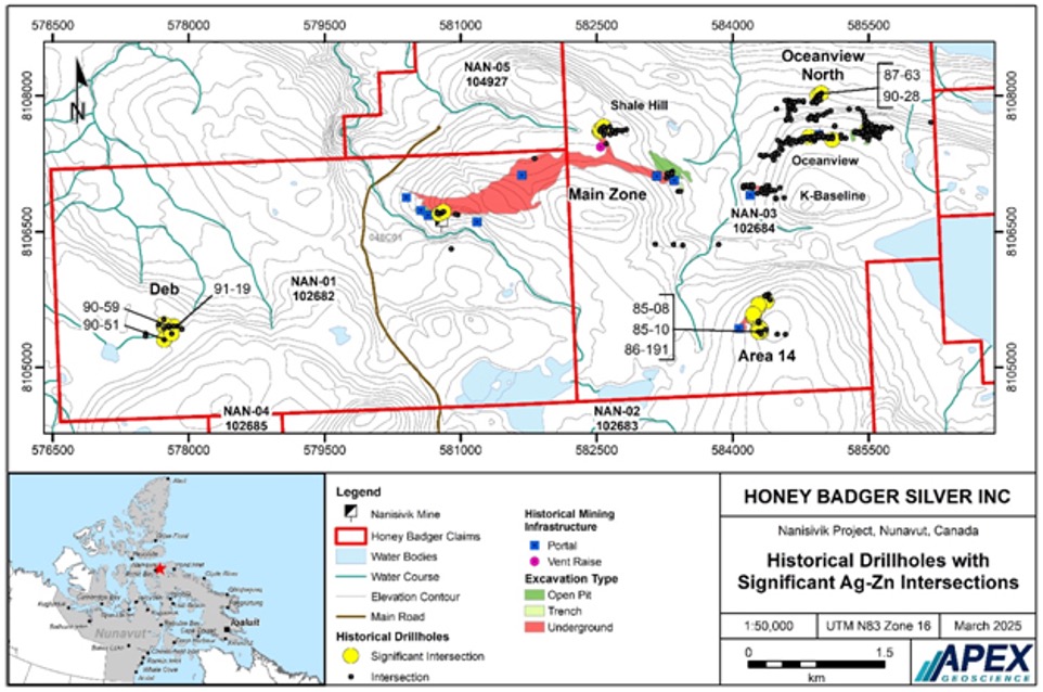 HONEY BADGER UNLOCKING VALUE ON THE GROUND AT NANISIVIK - HoneyBadger